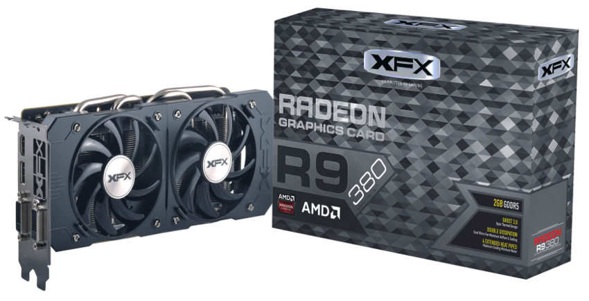 AMD Radeon R9 380 2GB GDDR5 256bits - XFX R9-380P-2DF5