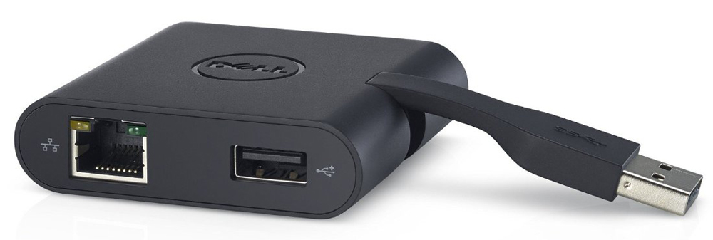 Adaptador Universal Dell DA100 - USB 3.0 para HDMI, VGA, Ethernet e USB 2.0
