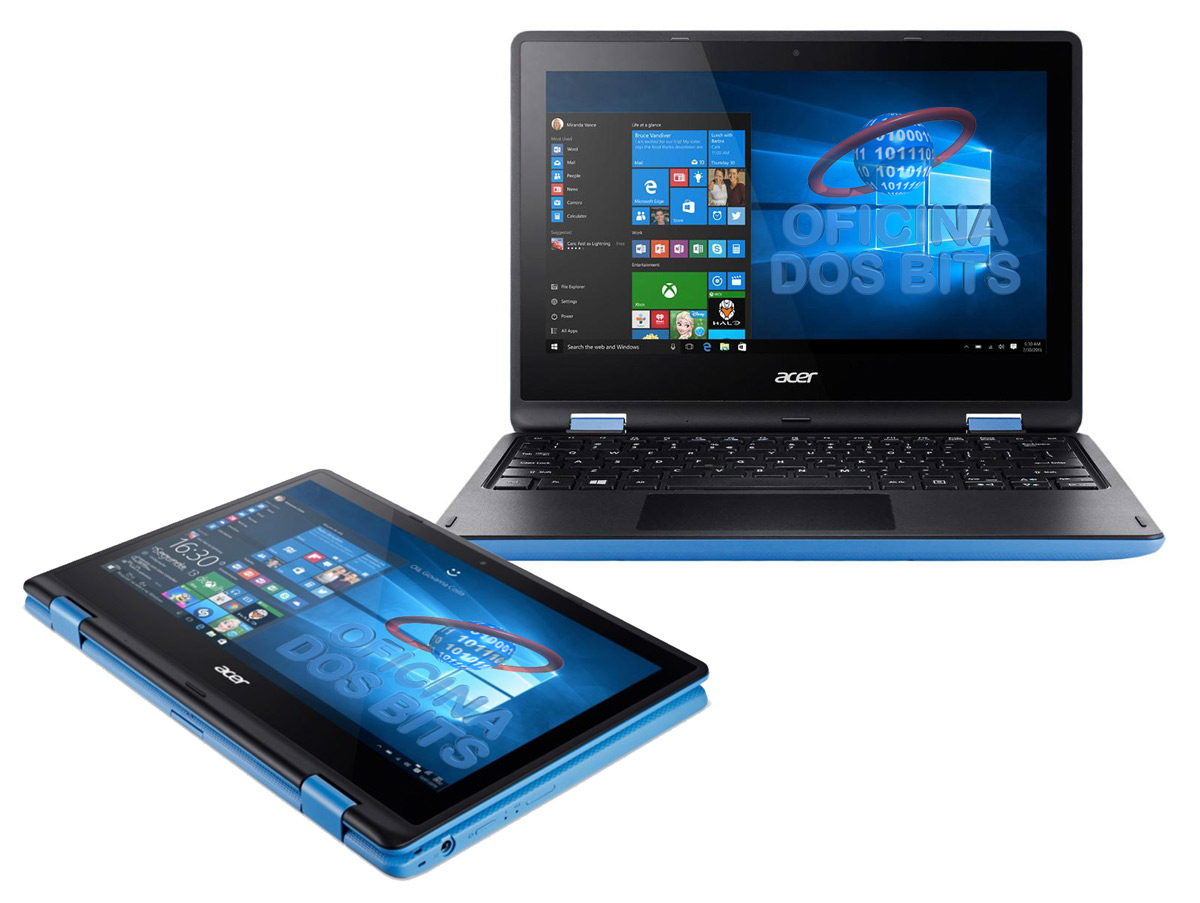 Notebook Acer Aspire R3-131T-P7PY 2 em 1 - Tela 11.6